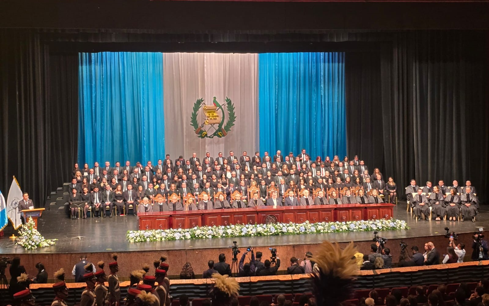 Toma de Posesión de Magistrados de la Corte Suprema de Justicia y Magistrados Titulares y ...